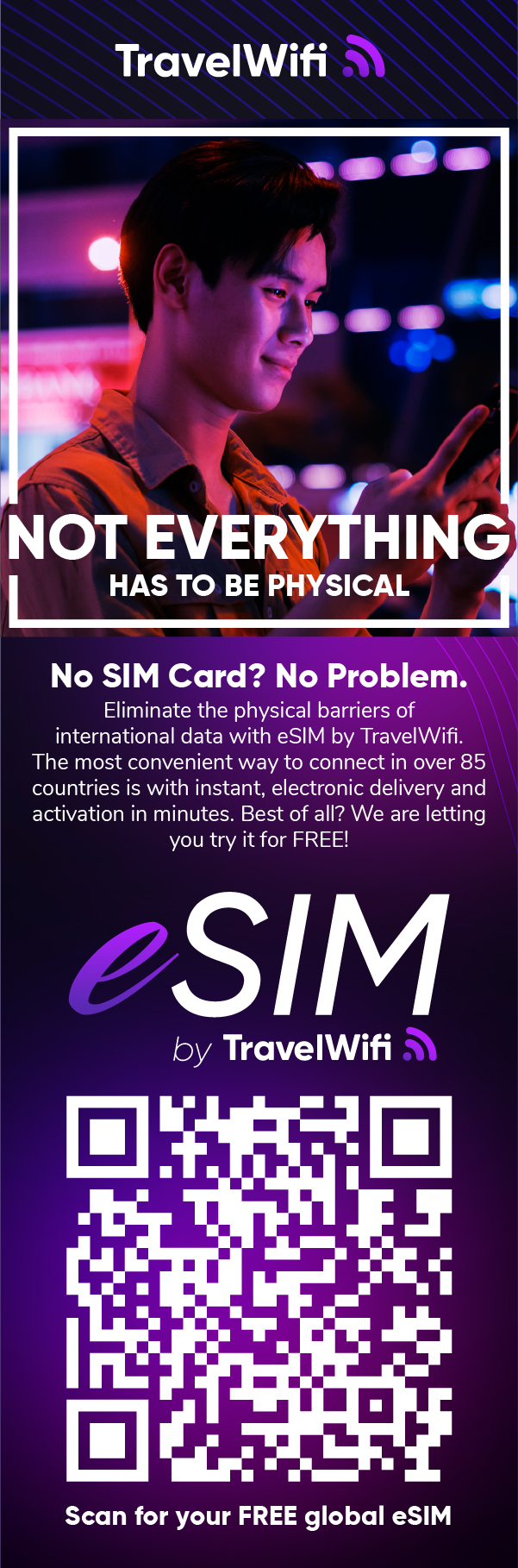 Get Your Free eSIM Today - Travel Wifi